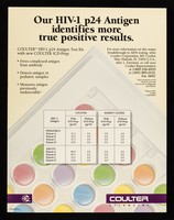 Our HIV-1 p24 Antigen identifies more true positive results : Coulter ...